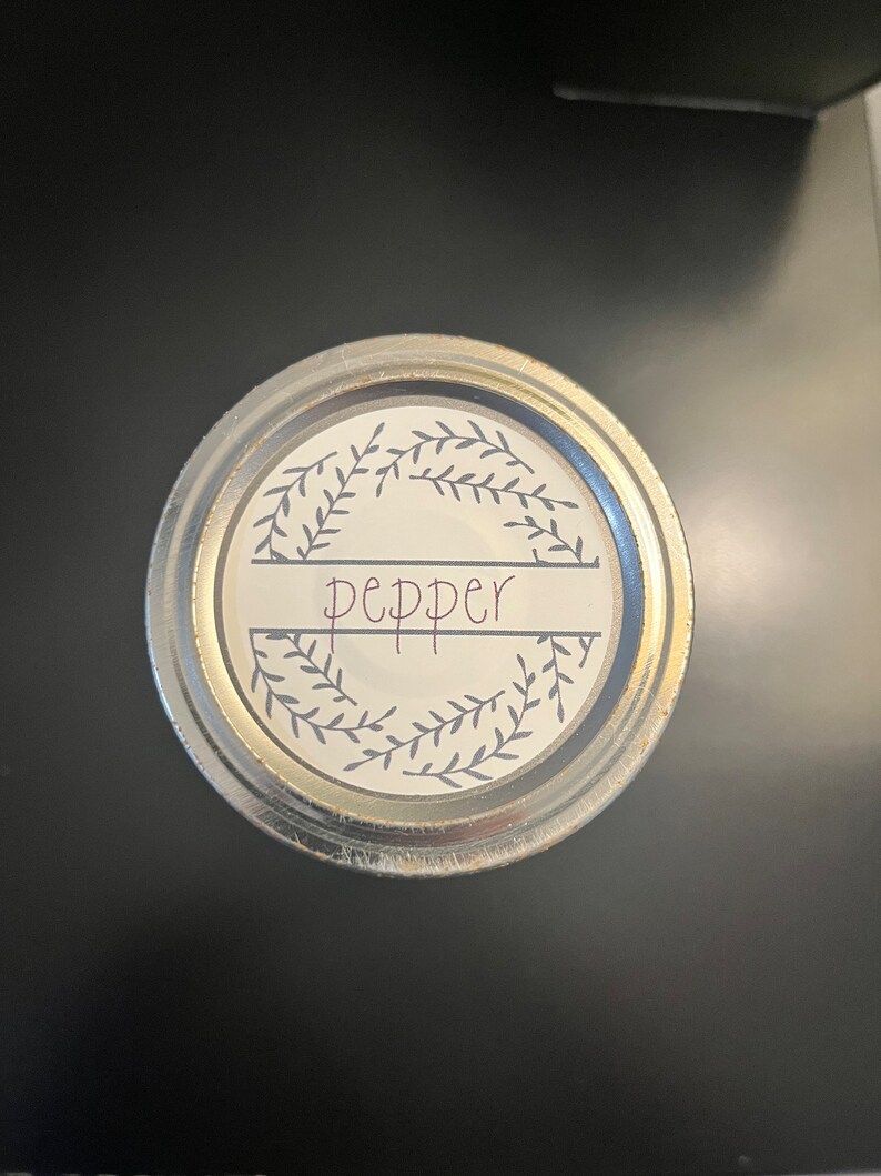 Waterproof Mason Jar Labels Canning Labels Custom Stickers - Etsy