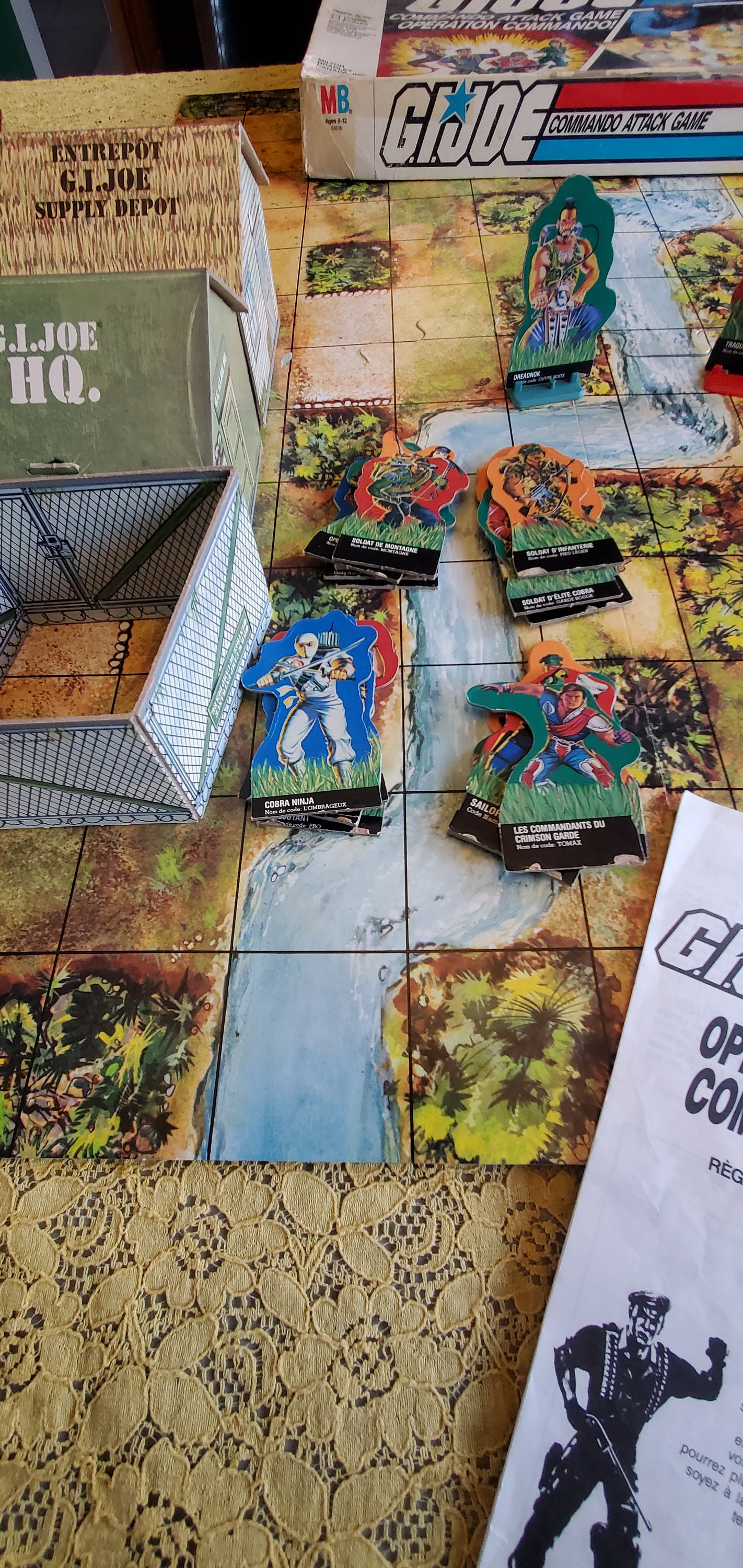 GI Joe Commando Attack Board Game Published by Milton Bradley - Etsy ...