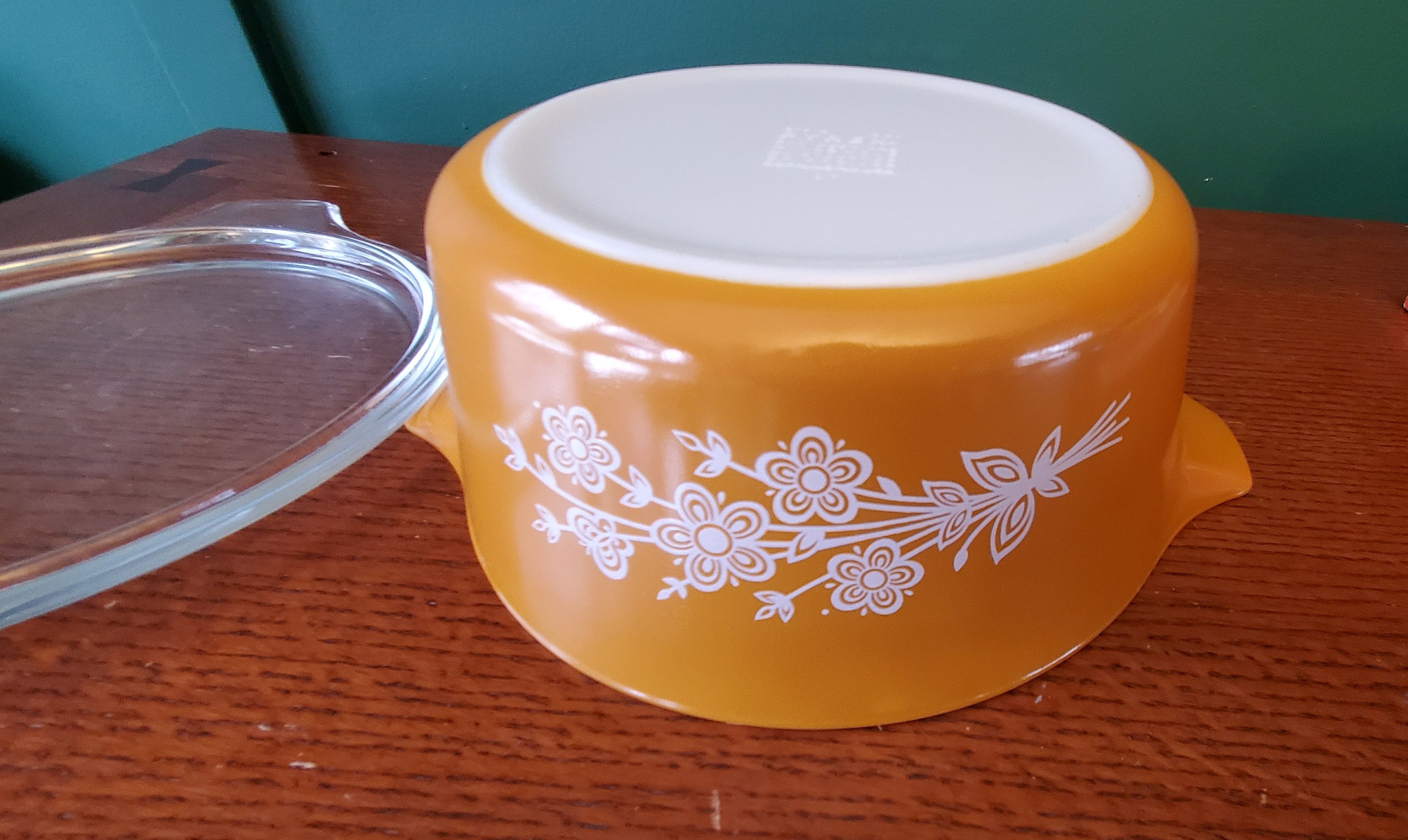 Pyrex Butterfly Gold Covered Casserole 475-B - Etsy
