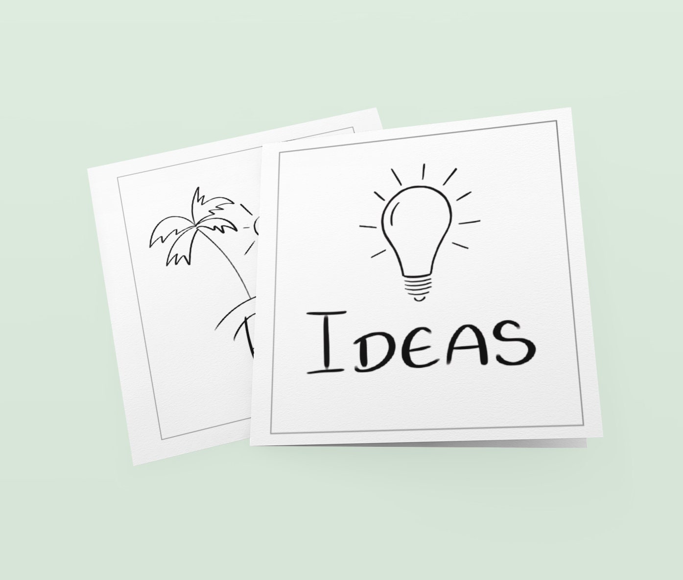 43 PRINTABLE Stickers in 4 Colors - 4 Pdfs for Printing and Cutting ...