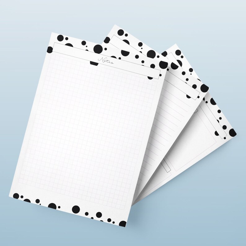 PRINTABLE Desktop Planners, Personal Organization for Automatic ...