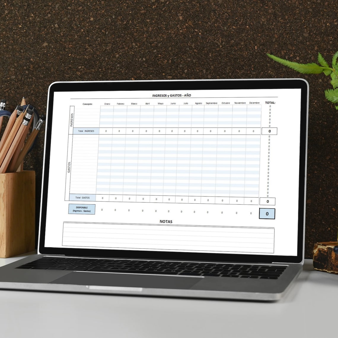 Plantilla INGRESOS y GASTOS, Kakebo · Excel o imprimible · Organización ...