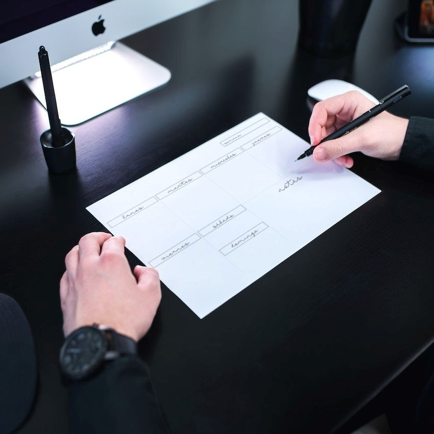 PRINTABLE Desktop Planners, 8 Downloadable Planning Sheets, Calendar ...