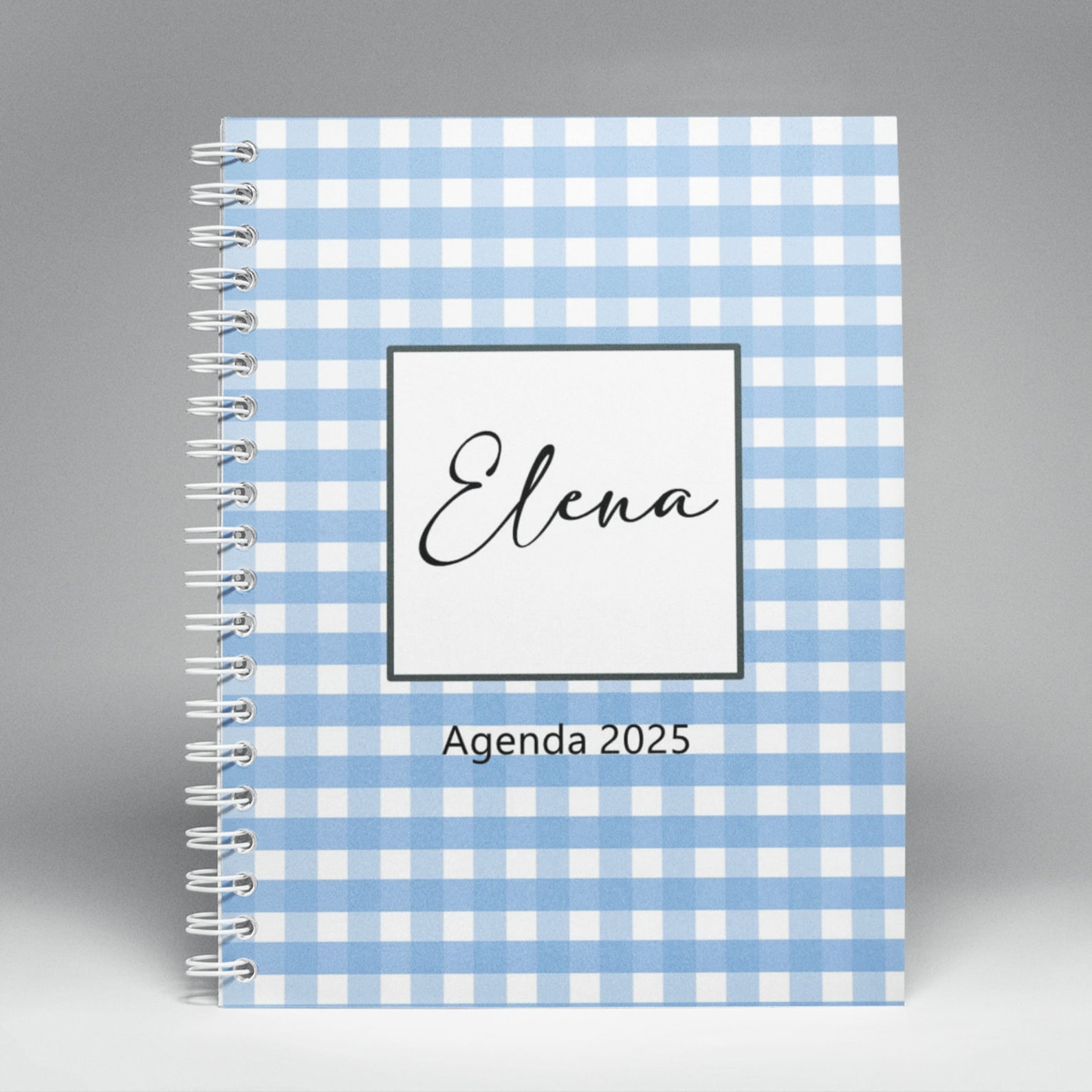 Printable and Personalized Agenda 2025, Annual Agenda With Your NAME on ...