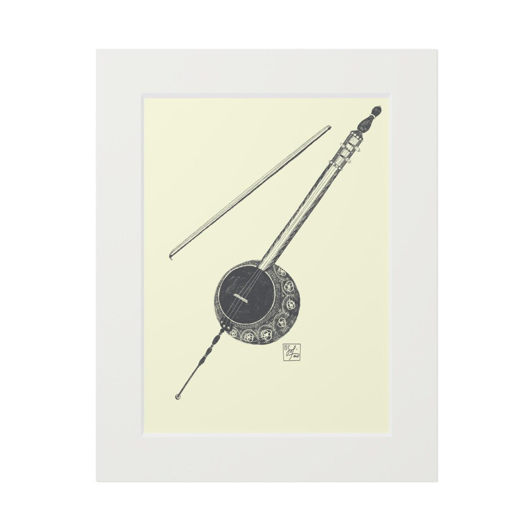 Original Art sufi Instrument, Saaz-e-kashmir by Zareen Fava ...