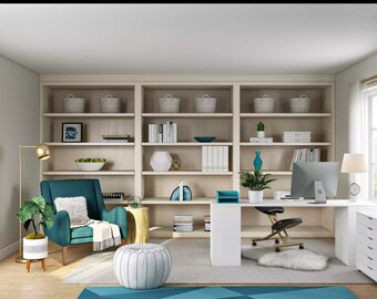 Programmer Zoom Virtual Background Backdrop Office - Etsy