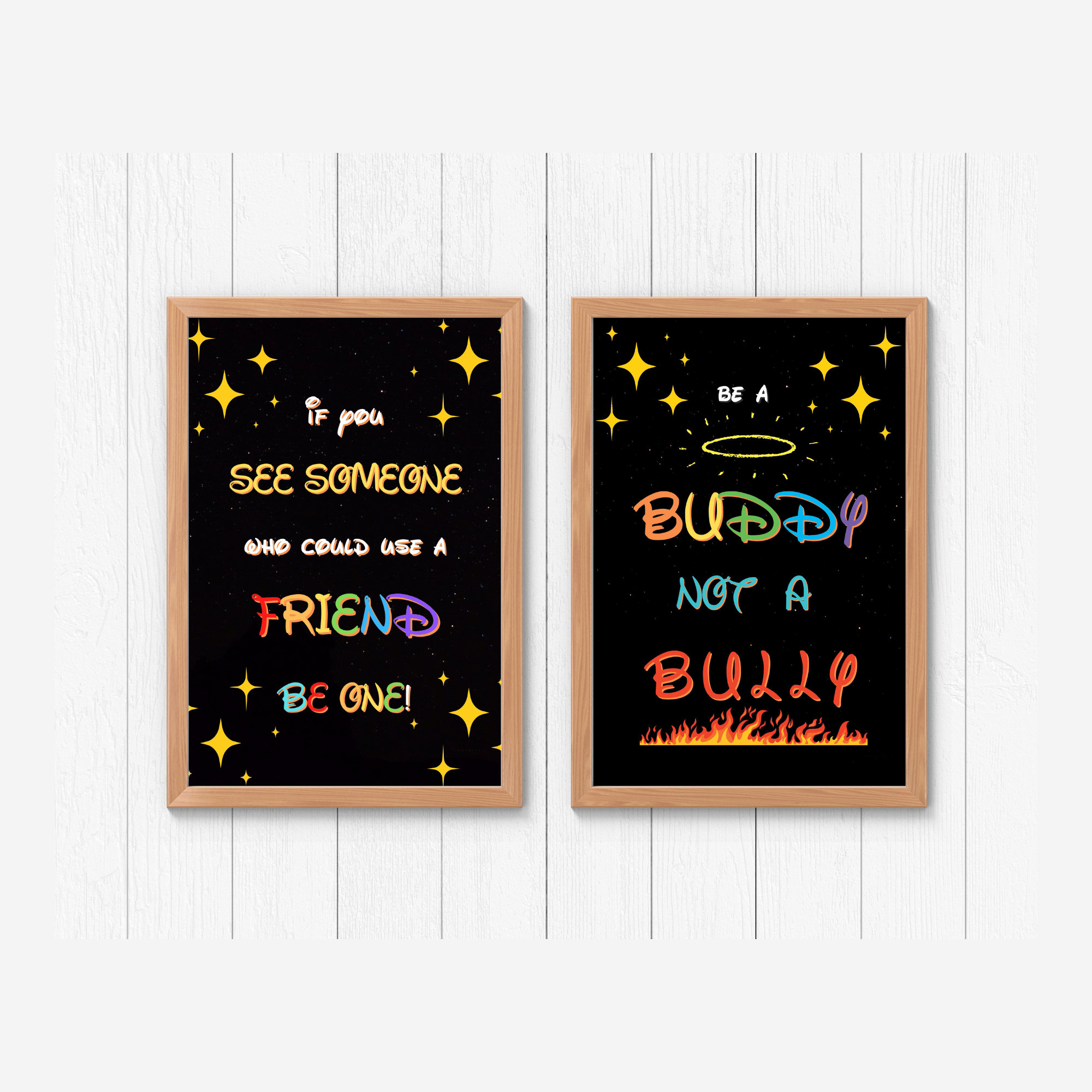 Anti Bully Poster Set, Classroom Decor, Counselor Office Decor ...