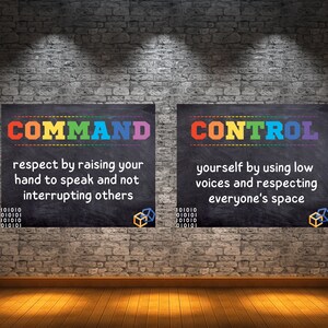 Computer Lab Poster Set of 6 Classroom Decor INSTANT - Etsy