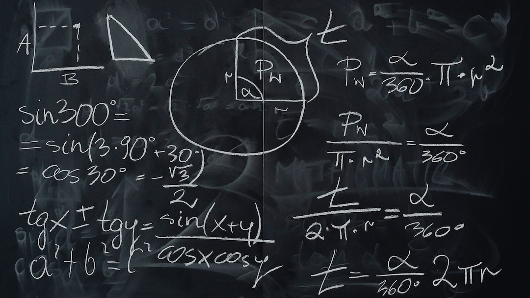 Math Teacher Zoom Virtual Background | Backdrop | Office Background ...