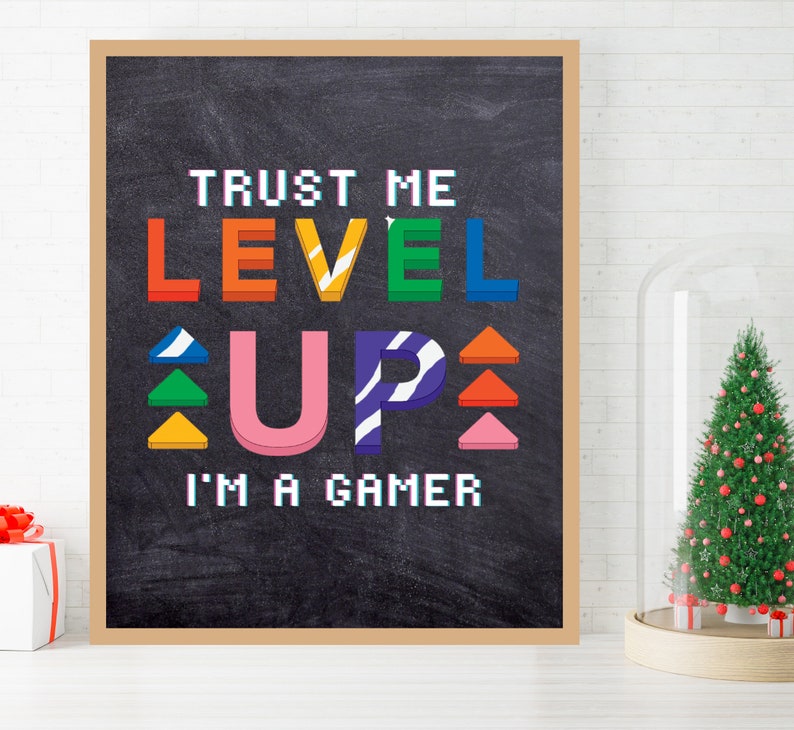Printable Gamer Poster Wall Art Digital Instant Download Art - Etsy