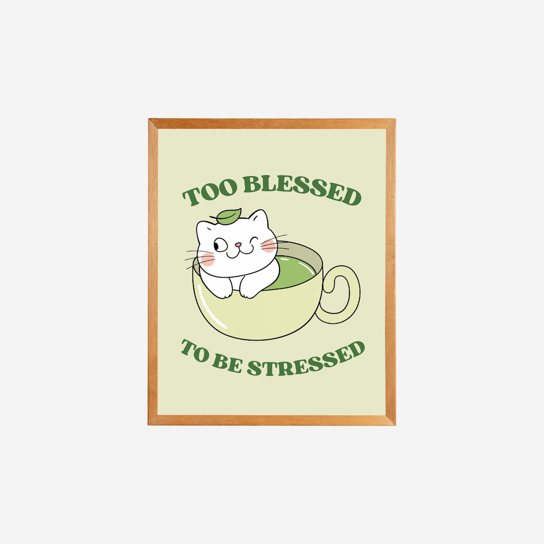 Cat Poster, Cat Art Print, Cat Art, Feline Art Print, Pet Art Print ...