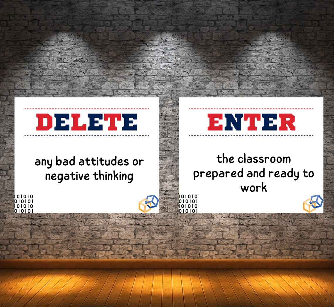 Classroom Poster Set of 6 Classroom Decor INSTANT DOWNLOAD - Etsy