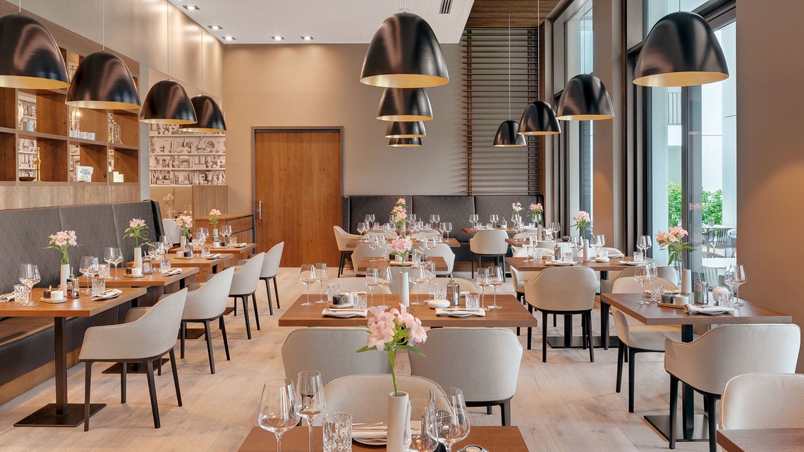 Restaurant Zoom Virtual Background, Backdrop, Office Background ...