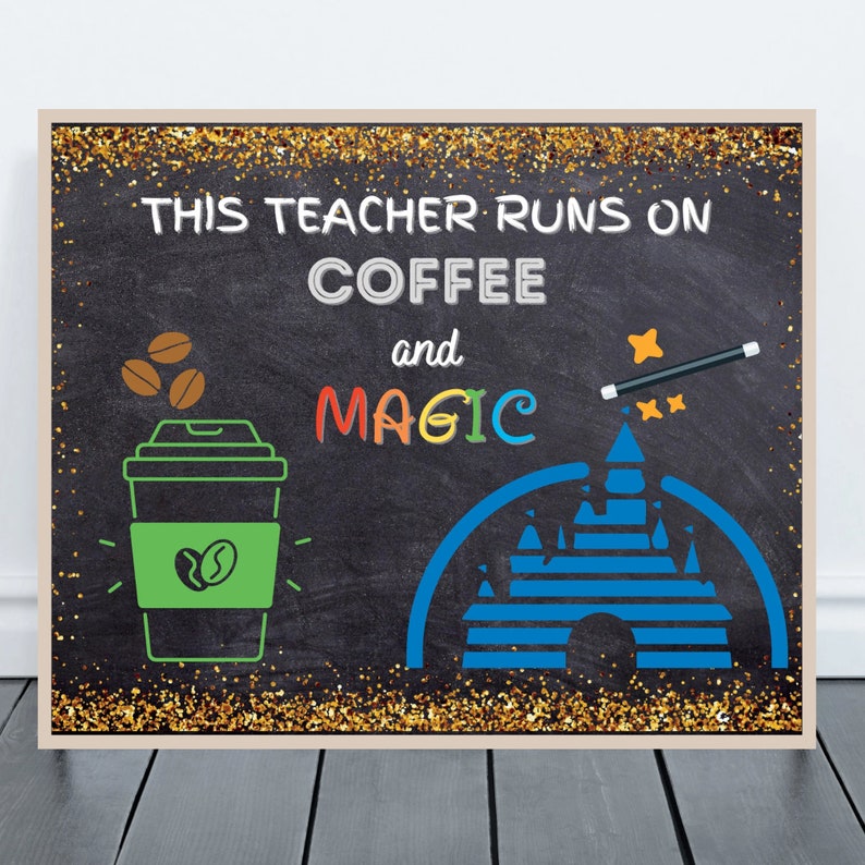 Funny English Poster, Coffee and Magic, Grammar Punctuation, Classroom ...
