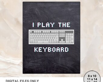Computer Keyboard Poster - Etsy