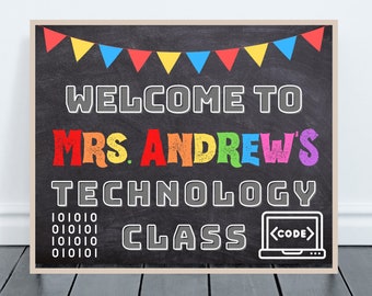 Computer Class Door Sign - Etsy