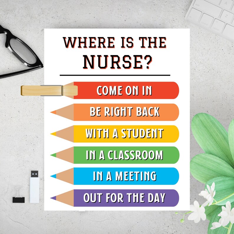 Where is the Teacher Door Sign, Classroom Decorations Door Hanger ...