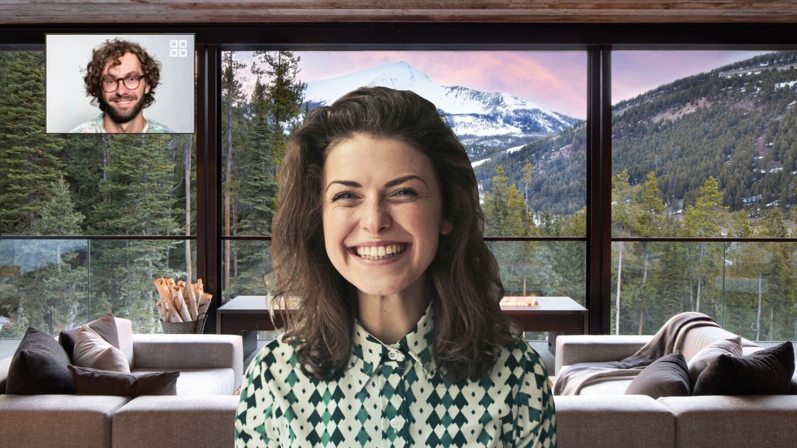 Zoom Virtual Background Digital Backdrop Virtual Office - Etsy