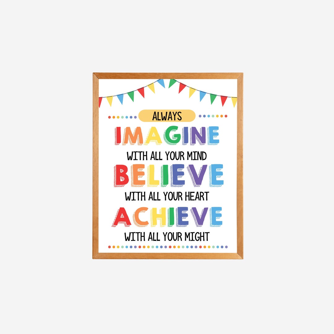 Classroom Decor, School Classroom Poster, Counselor Office Decoration ...