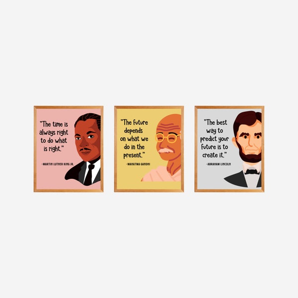 Famous Figures History Classroom - Etsy