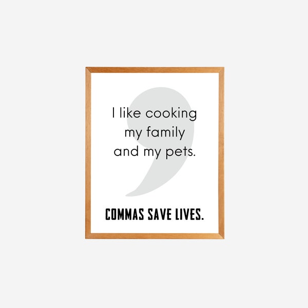 English Grammar Punctuation Poster, Classroom Decor, High School ...