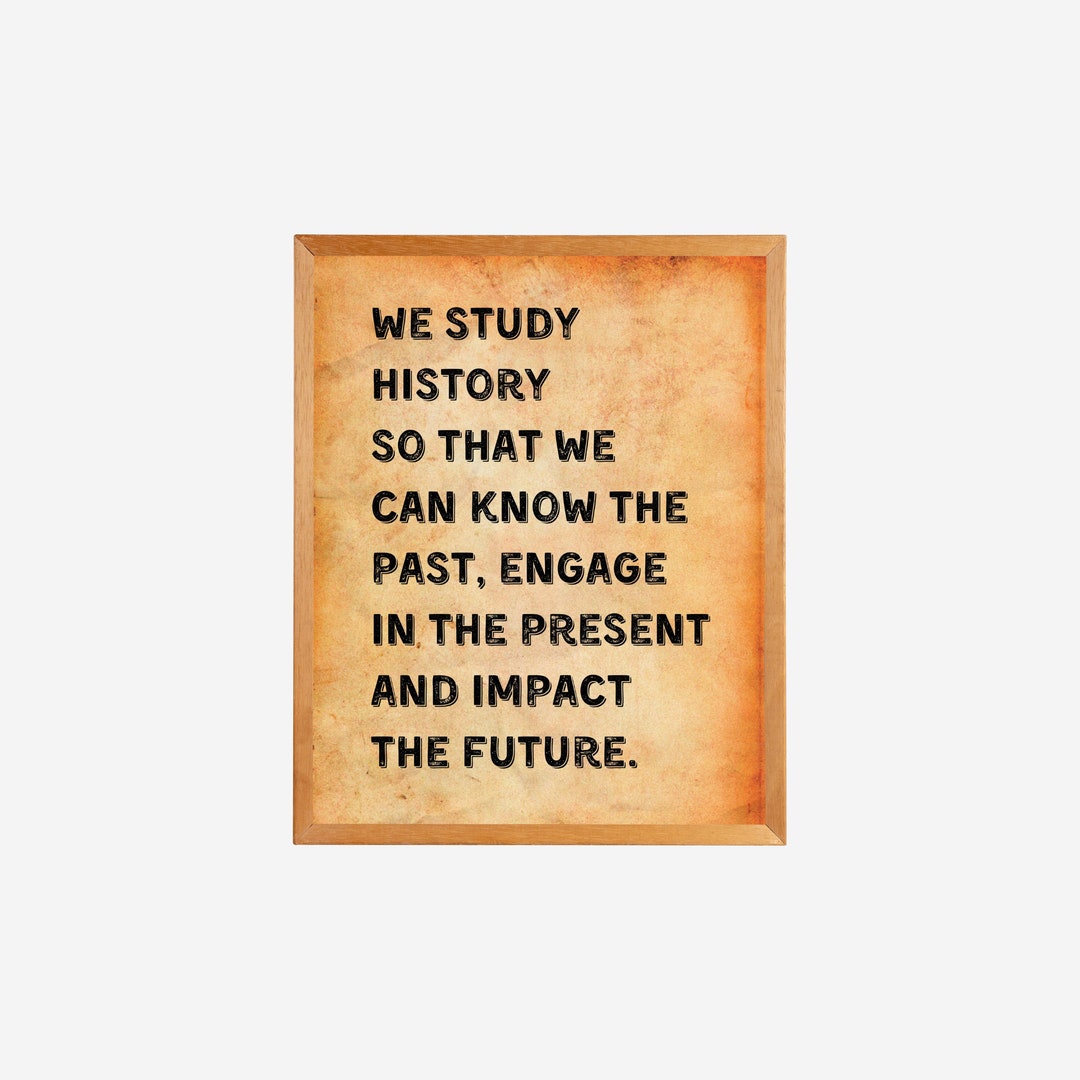History Classroom Decor, History Printable Wall Art, School Classroom ...