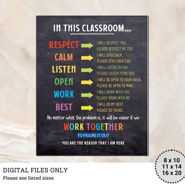 Respect Poster - Etsy