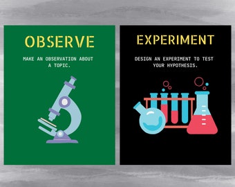 Science Teacher Poster - Etsy