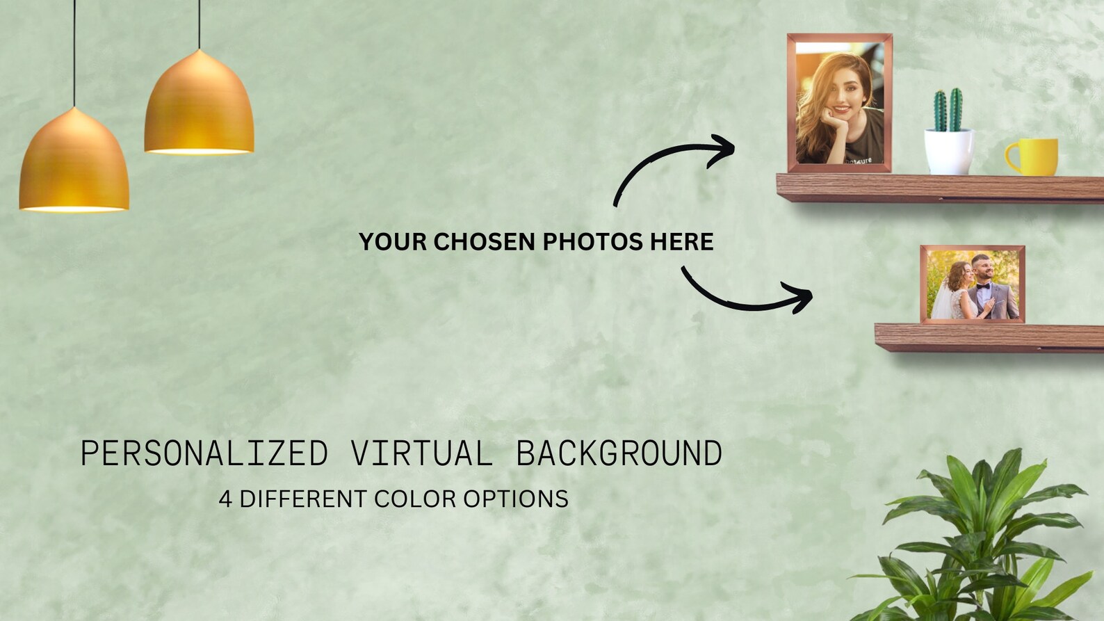 Personalized Zoom Background, Custom Photos Zoom Backdrop, Brand Logo ...