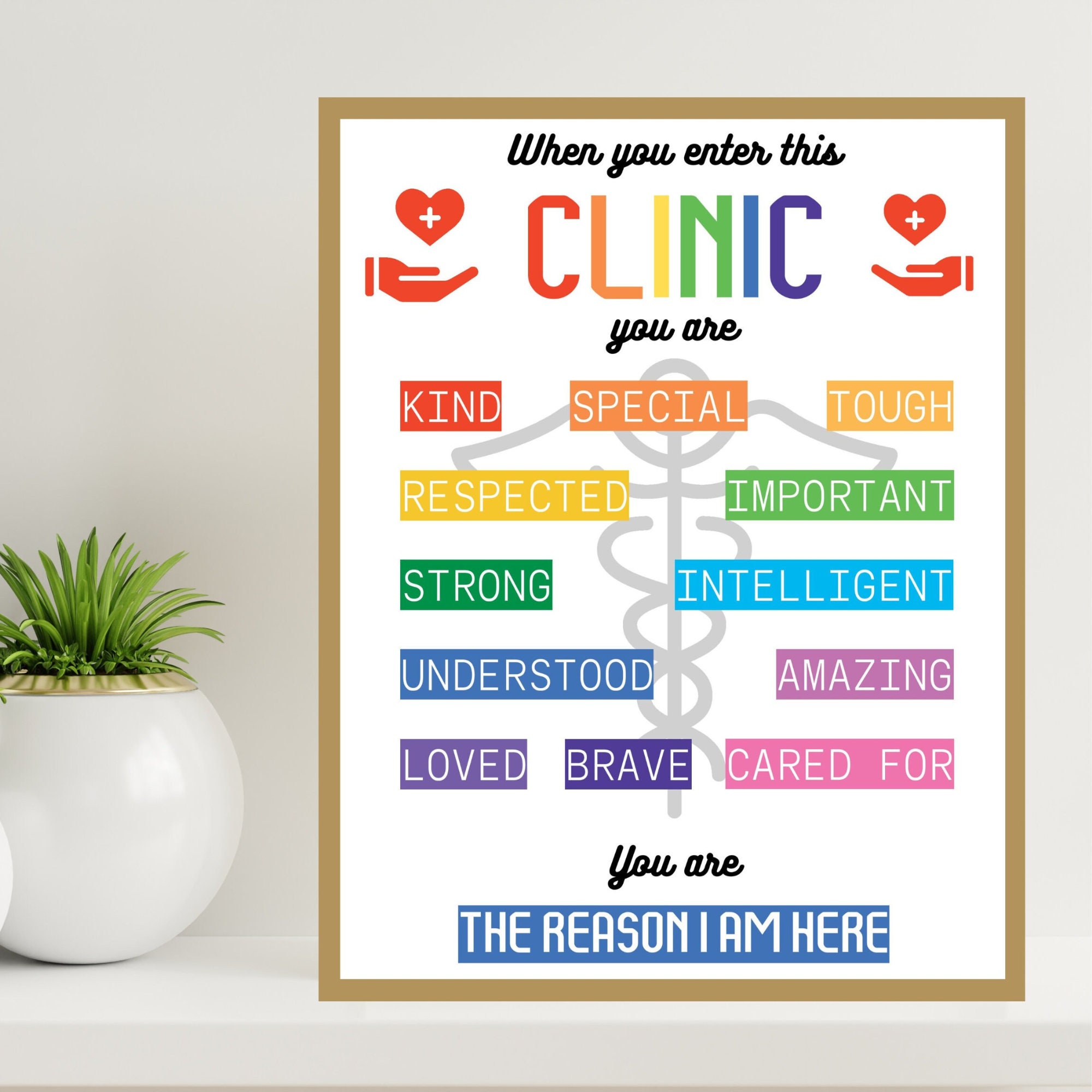 Printable School Health Office Poster, Pediatric Clinic Decor, Health ...
