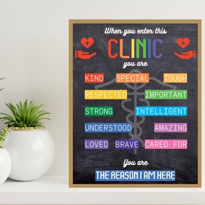 Printable School Health Office Poster Pediatric Clinic Decor - Etsy
