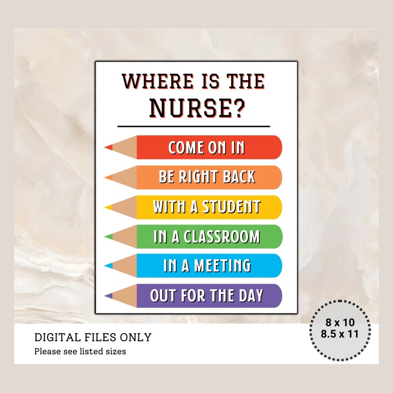 Where is the Teacher Door Sign, Classroom Decorations Door Hanger ...