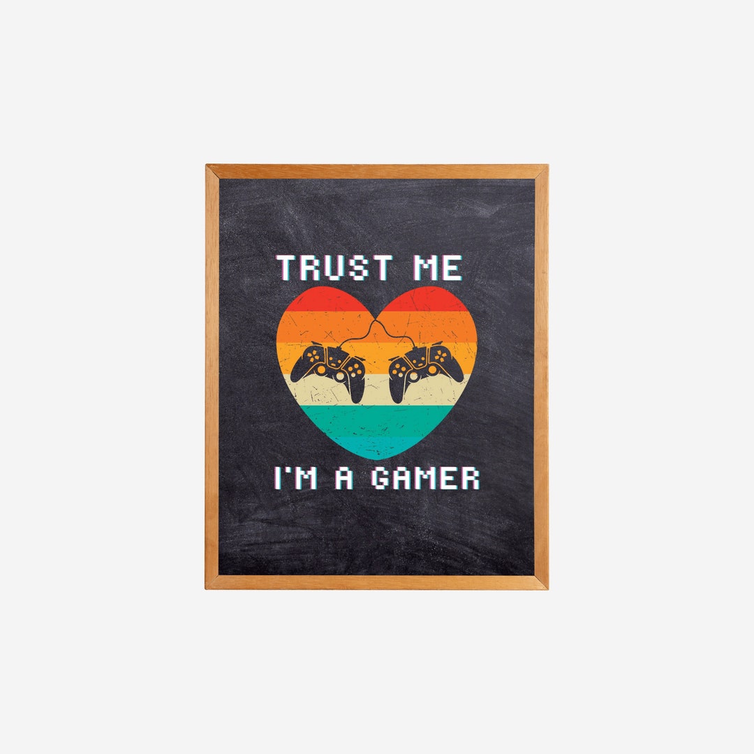 Video Game Wall Art, Gaming Room Decor, Video Game Print, Video Game ...