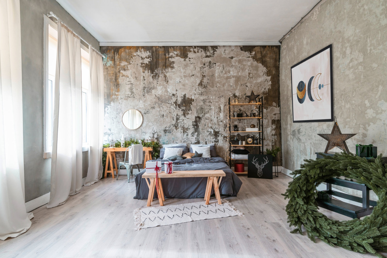 Zoom Virtual Background, Realistic Green Screen, Digital Image for ...