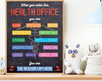 Nurse Office Sign Printable - Etsy