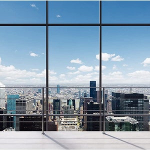 Zoom Virtual Background Window Backdrop Office Background - Etsy UK