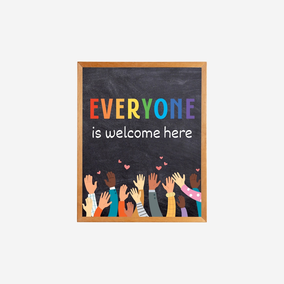 Equality Prints, Diversity Classroom Decor, Teacher, Printable Wall Art ...