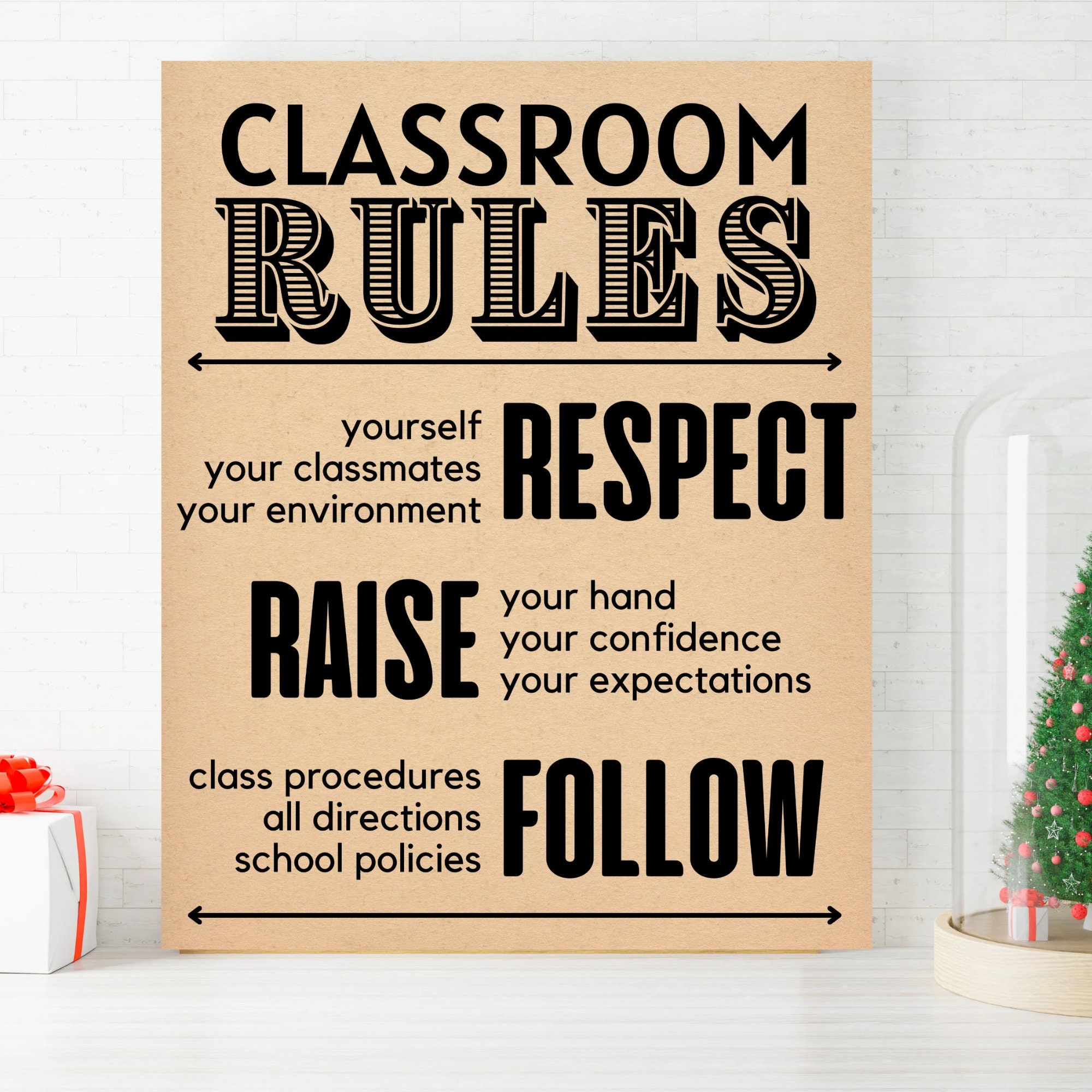 Classroom Decor, High School Teacher Printable Poster, Expectations ...