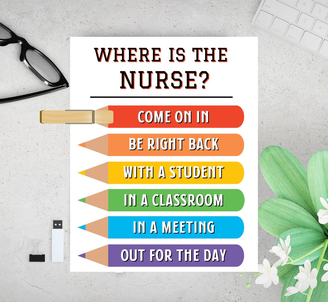 Where is the Teacher Door Sign Classroom Decorations Door - Etsy