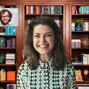 Bookshelf Zoom Virtual Background Nurse Zoom Background - Etsy