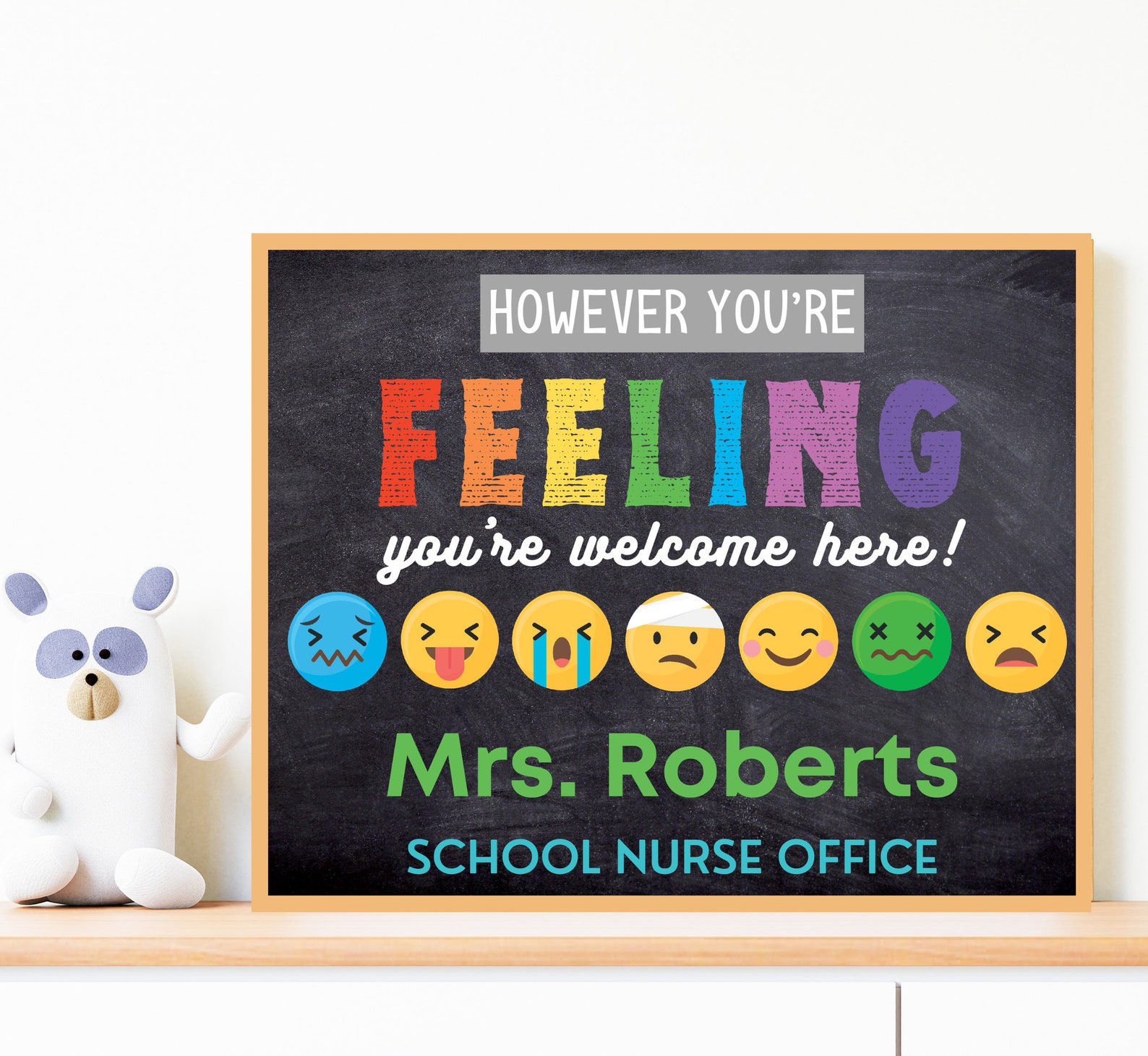 School Nurse Door Sign Pediatric Nurse Door Sign Back to - Etsy