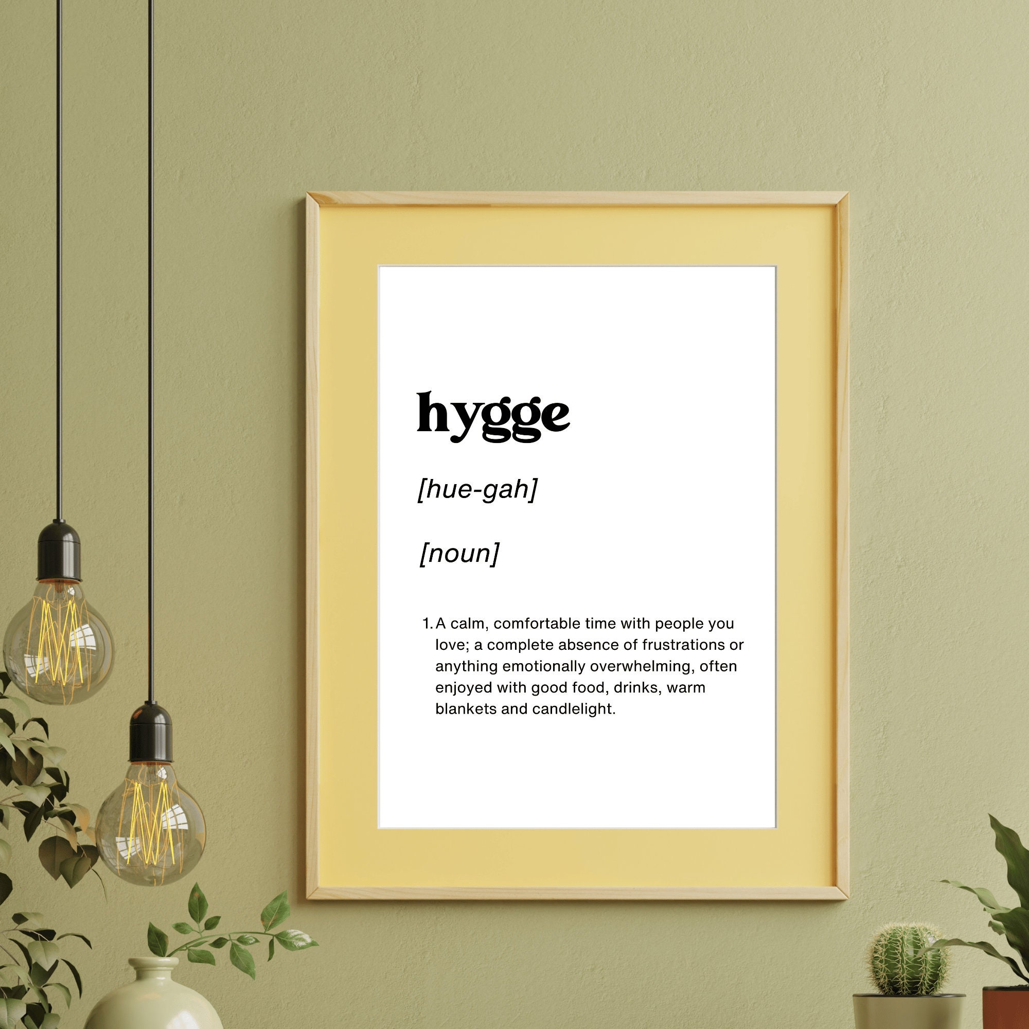 Hygge, Hygge Print, Hygge Poster, gemütliche Wandkunst, Hygge ...