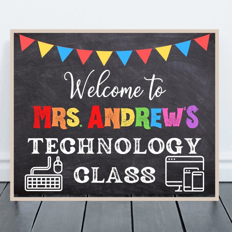 PERSONALIZED Computers Teacher, Information Technology Teacher Class ...