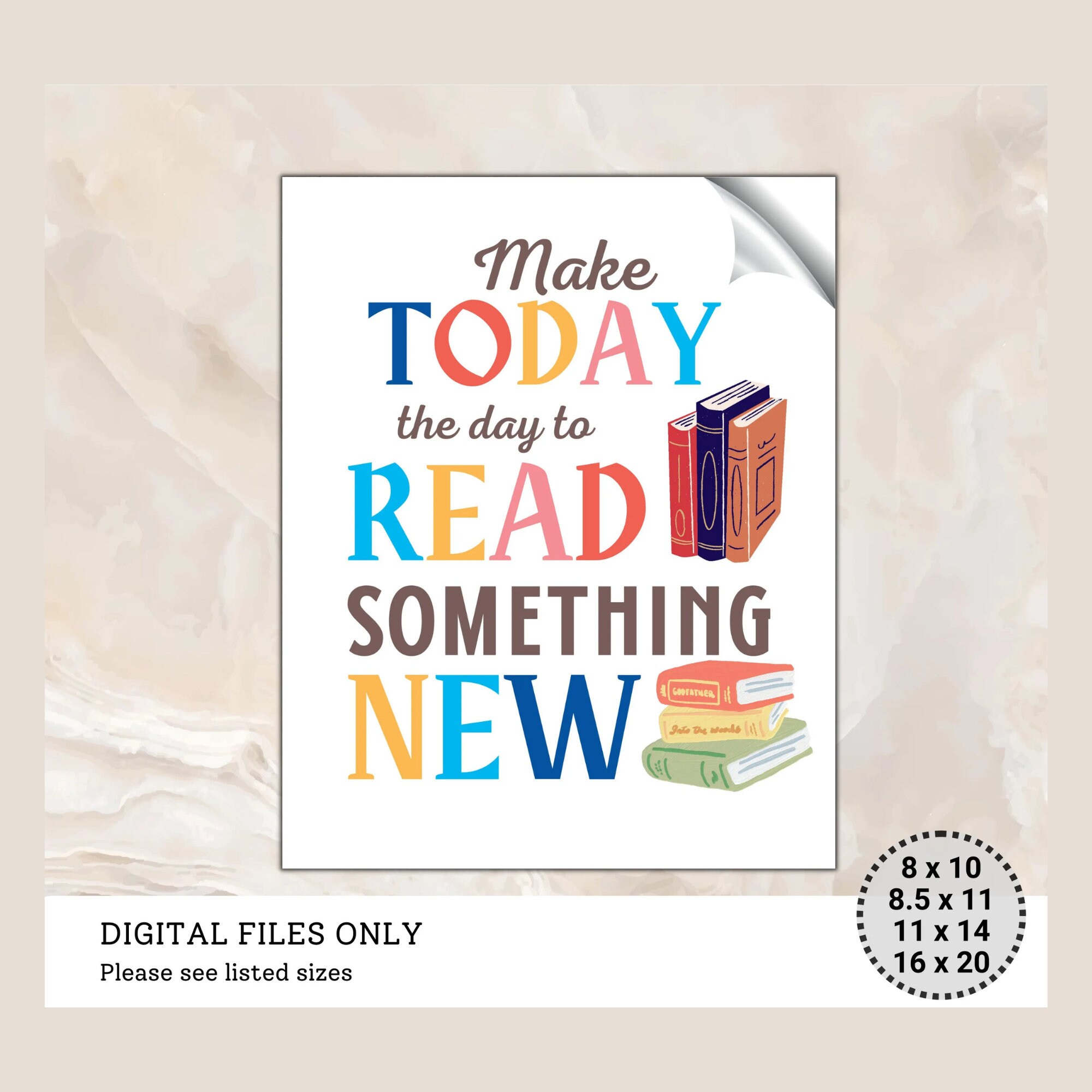 Reading Posters For Library