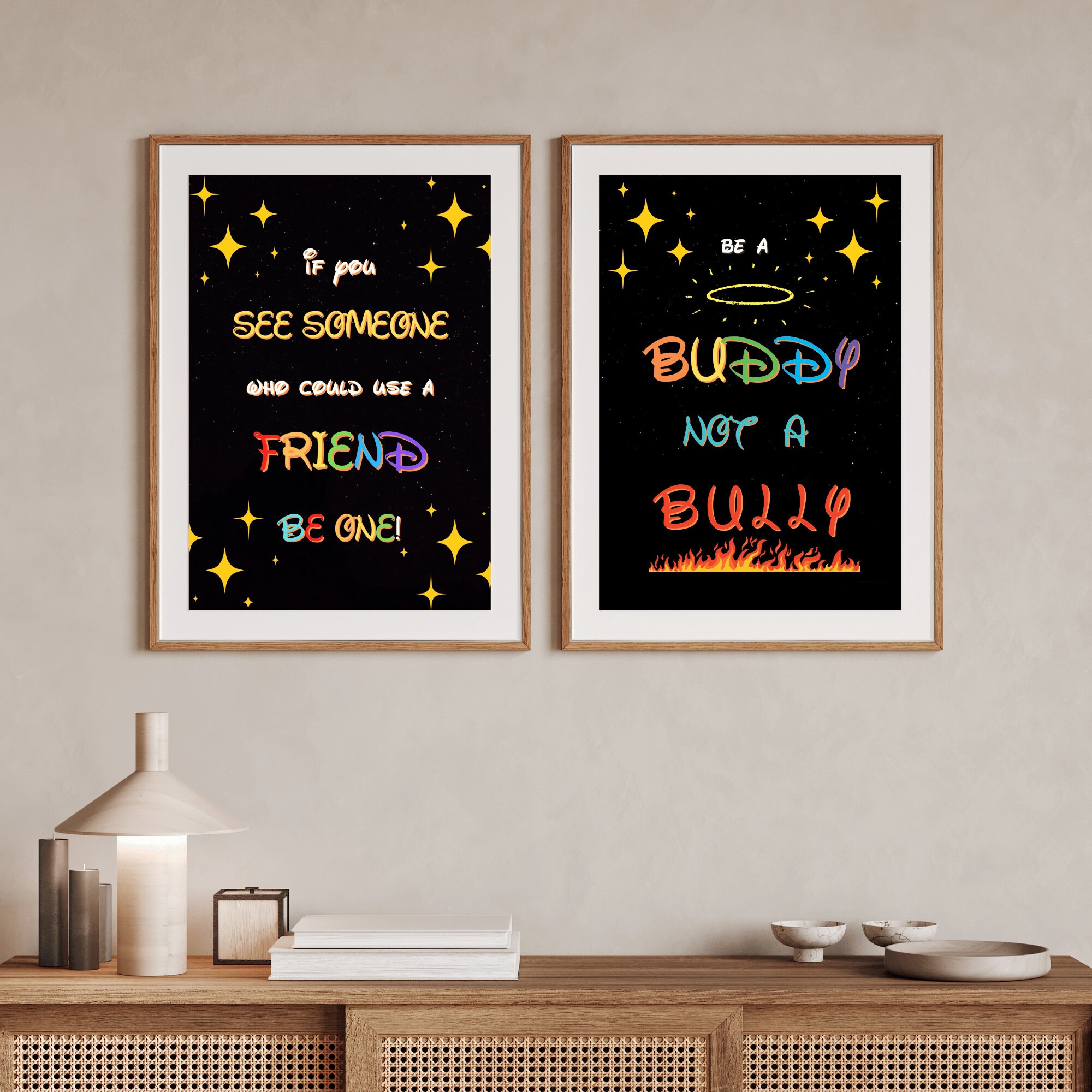 Anti Bully Poster Set, Classroom Decor, Counselor Office Decor ...