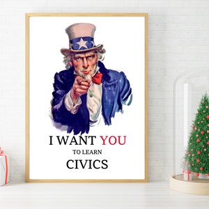 Printable Classroom Poster Civics Class History Teacher - Etsy