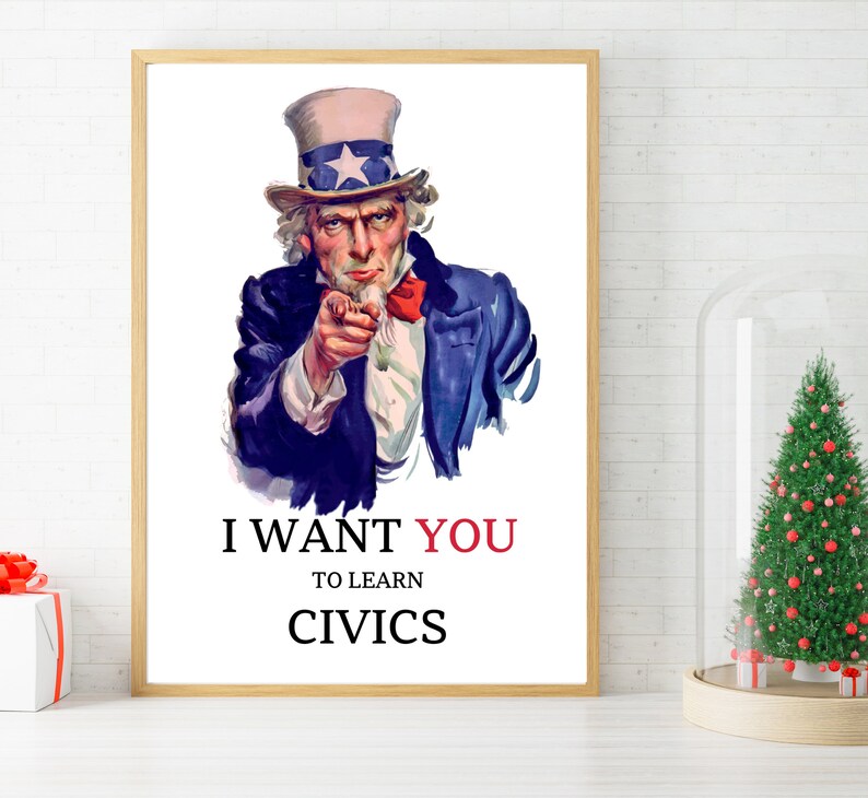 Printable Classroom Poster Civics Class History Teacher - Etsy