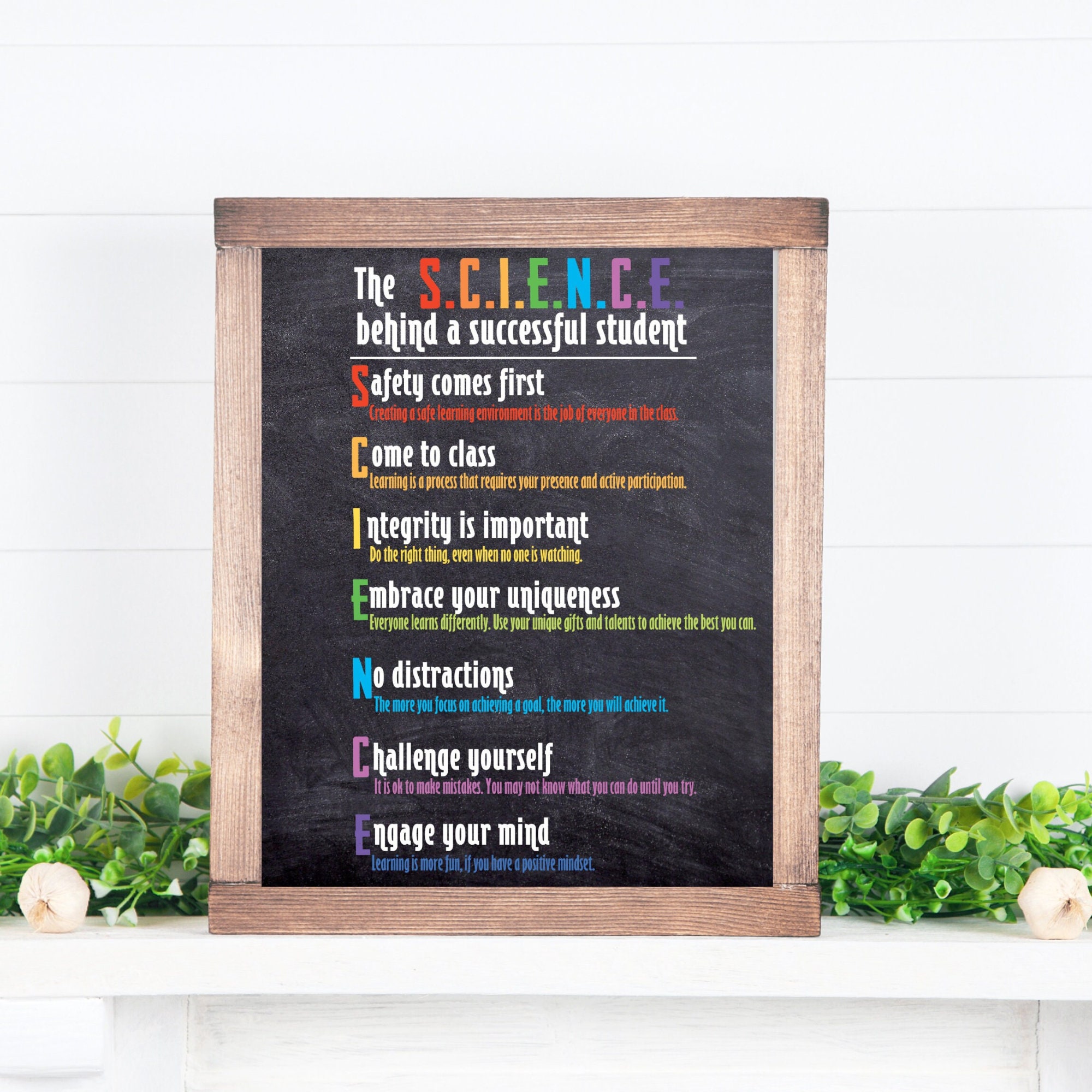 Classroom Wall Art, Classroom Decor, Teacher Sign, Teacher Rules ...