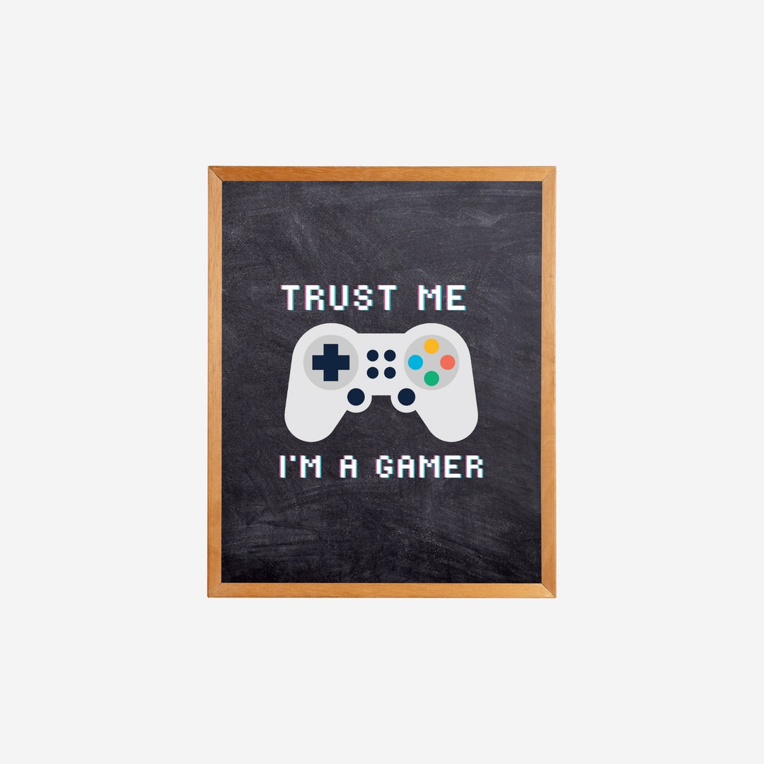 Retro Gaming Wall Art, Game Room Decor, Download, Gamer Gift Printable ...