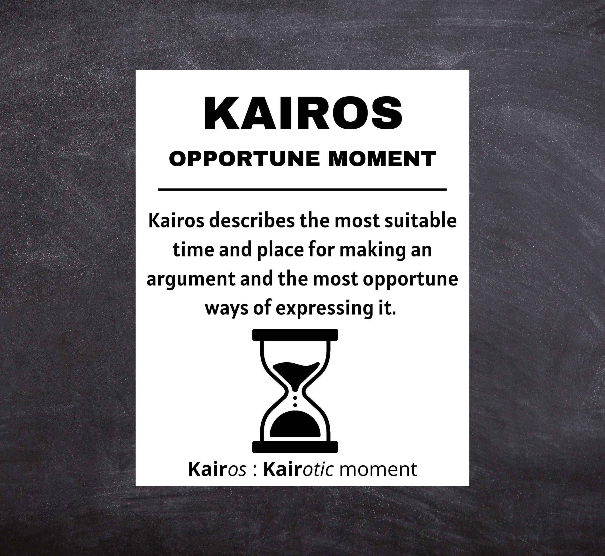 Set of 5 Ethos Pathos Logos Kairos Rhetorical Appeals - Etsy Finland